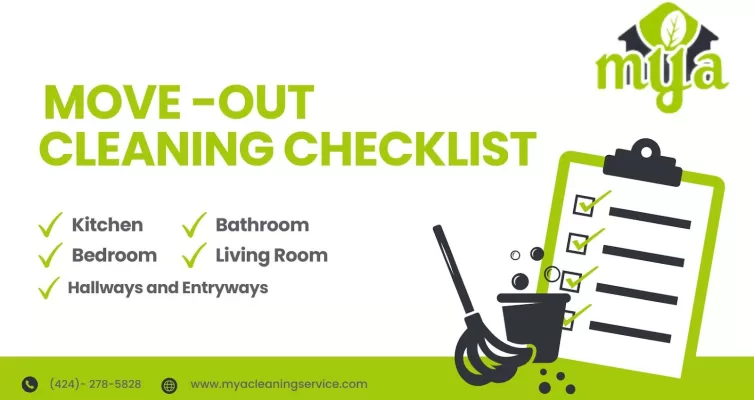 Move-Out Cleaning Checklist | Mya Cleaning Services